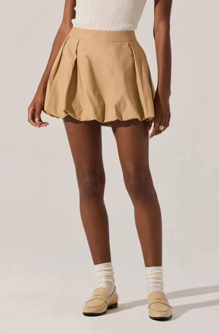 Toini Pleated Bubble Mini Skort - Sassy Styles